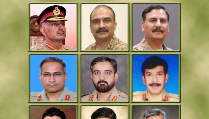12 Major Gen promoted to Lt Gen rank: ISPR | Daily National Courier