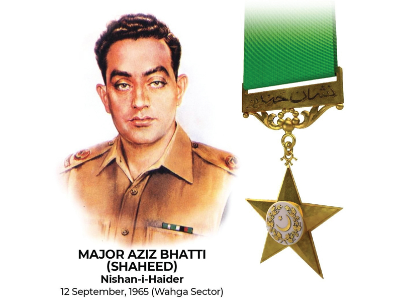 Armed Forces pay rich tribute to Major Aziz Bhatti Shaheed | Daily ...