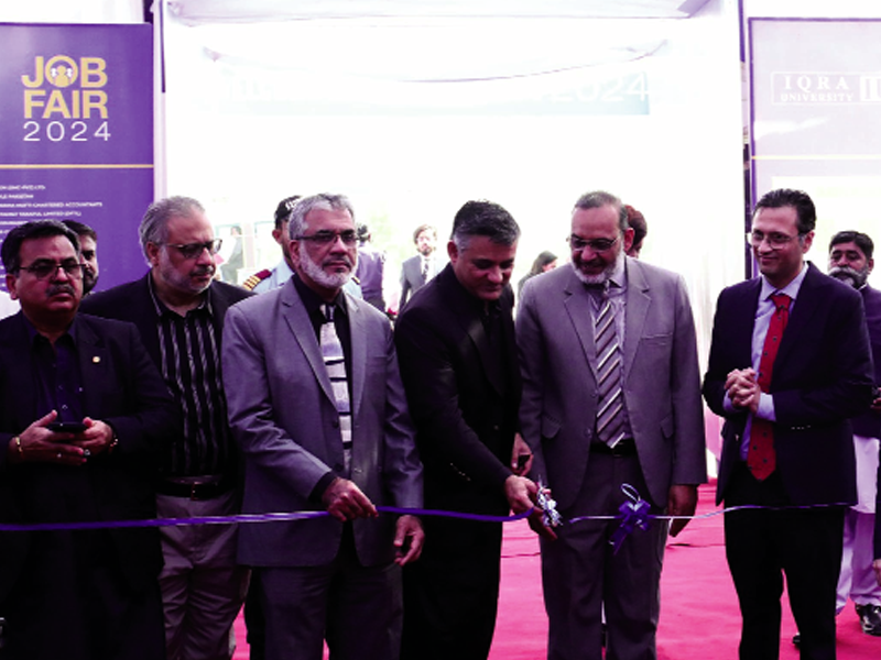 IU hosts one of Pakistan’s biggest job fairs | Daily National Courier